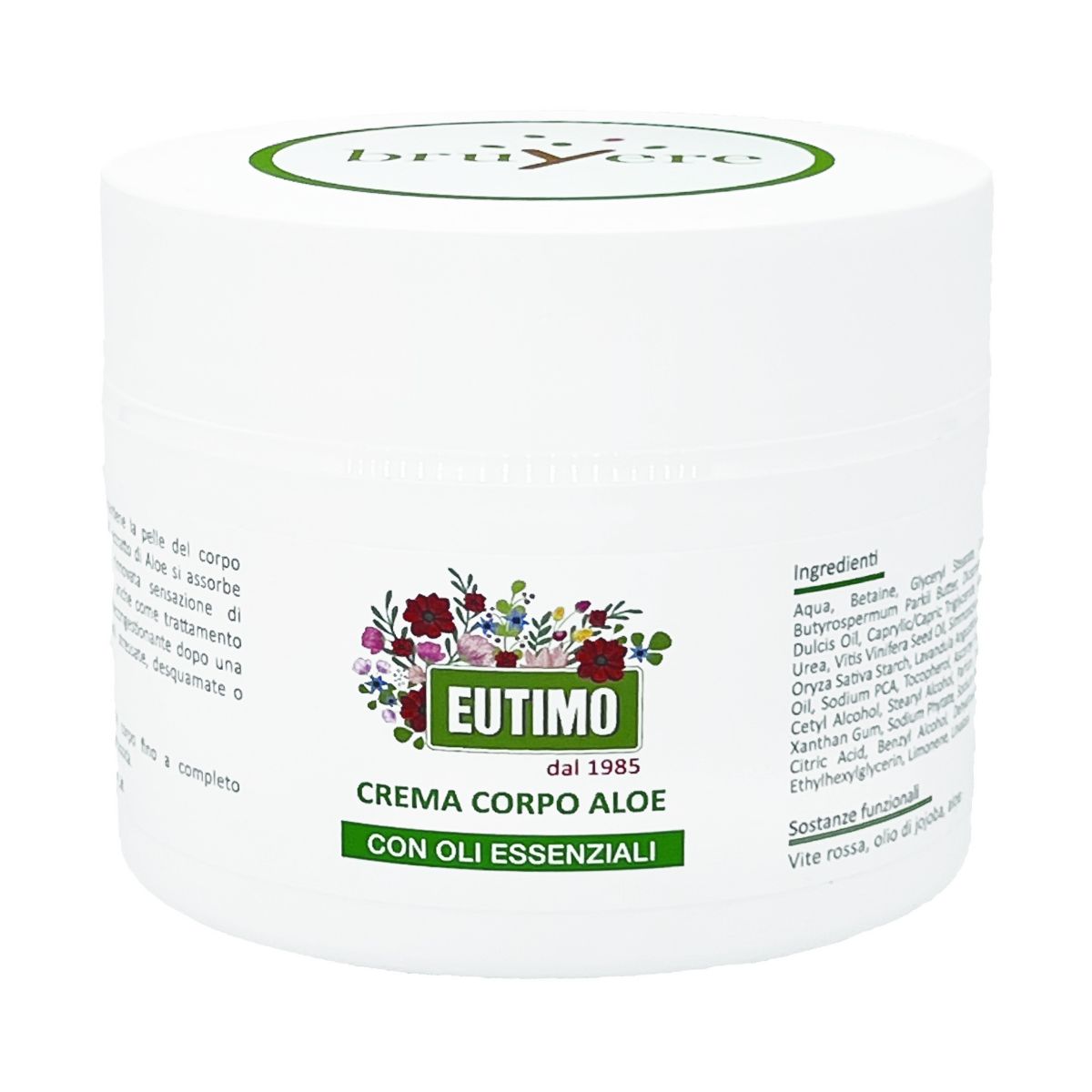 Crema corpo aloe con oli essenziali – Eutimo - Integratori Alimentari e ...